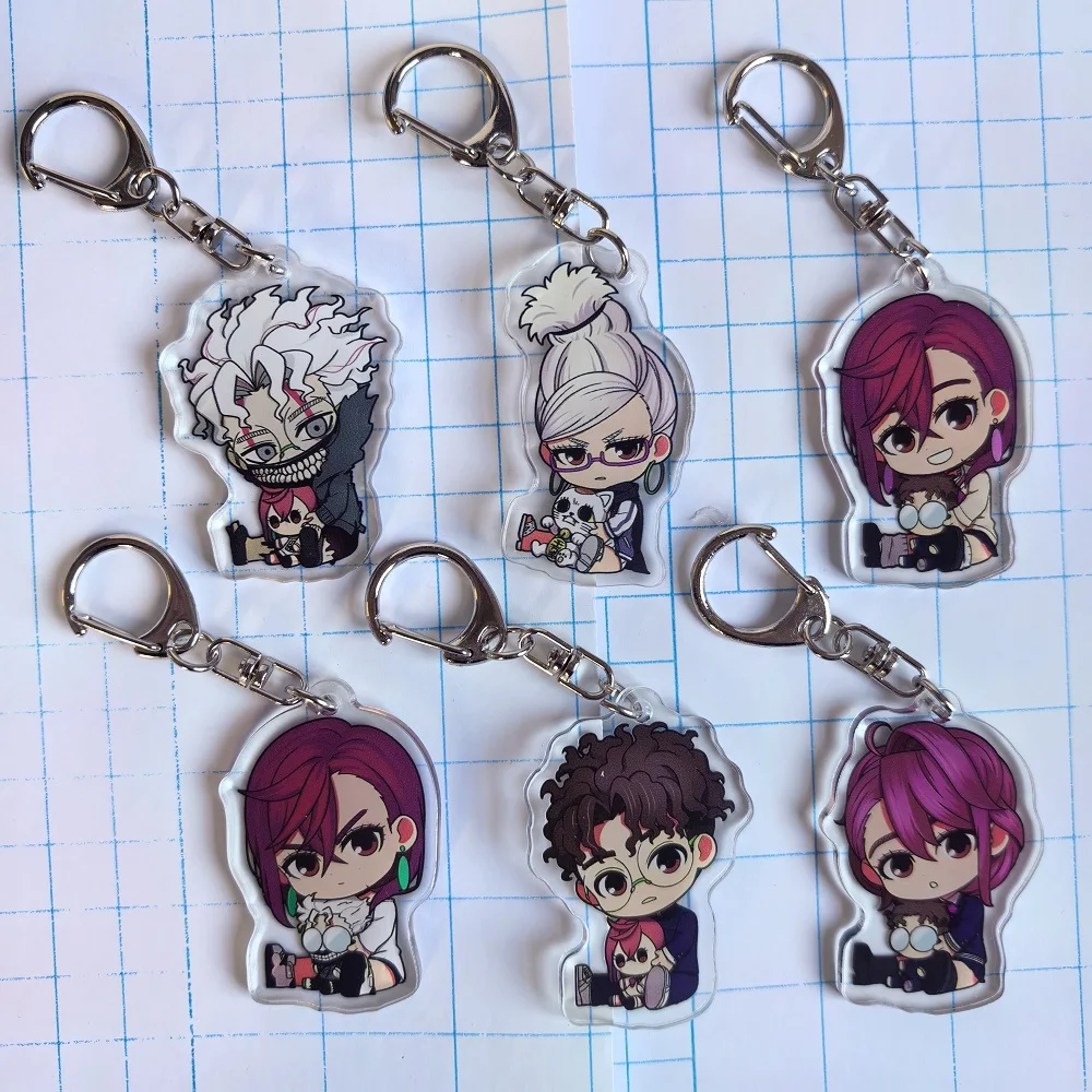 Anime-Dandadan-Momo-Acrylic-Keychain-Fashion-Car-Bag-Charms-Key-Ring ...