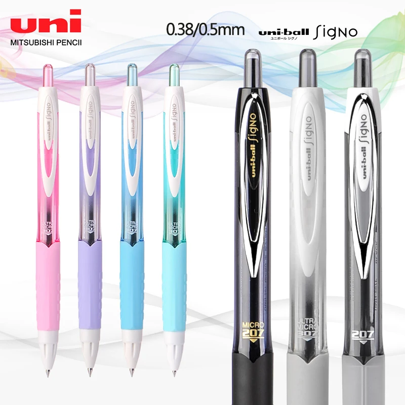 1-Pcs-UNI-Gel-Pen-UMN-307-Smooth-Press-Type-Gel-Pen-Signo-Students-with ...