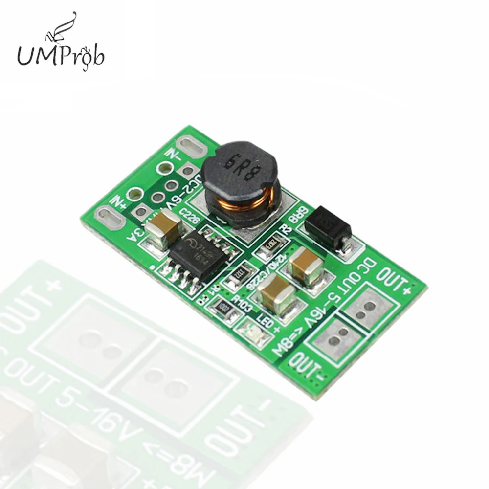 8W USB Input DC 5V To 12V Step Up Converter Booster Power Supply Module ...