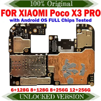 Original Unlocked Mainboard Full Working For Xiaomi MI POCO X3 PRO ...