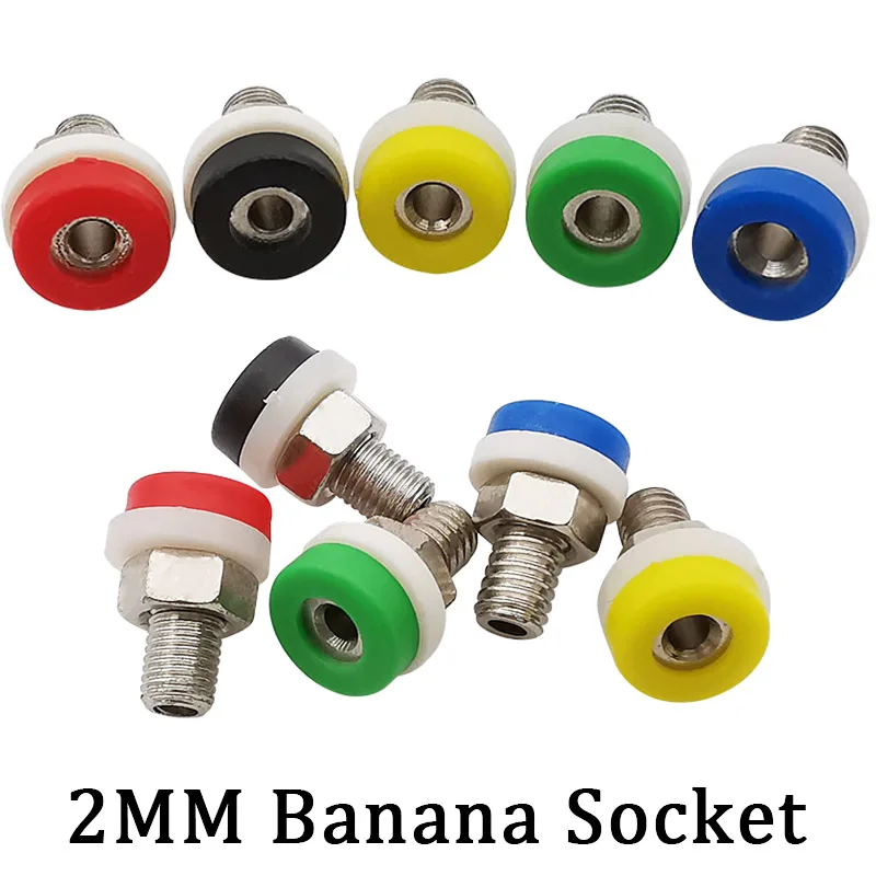 2-5-10Pcs-Mini-2MM-Banana-Socket-Female-Jack-PCB-Chassis-Panel-Mount ...