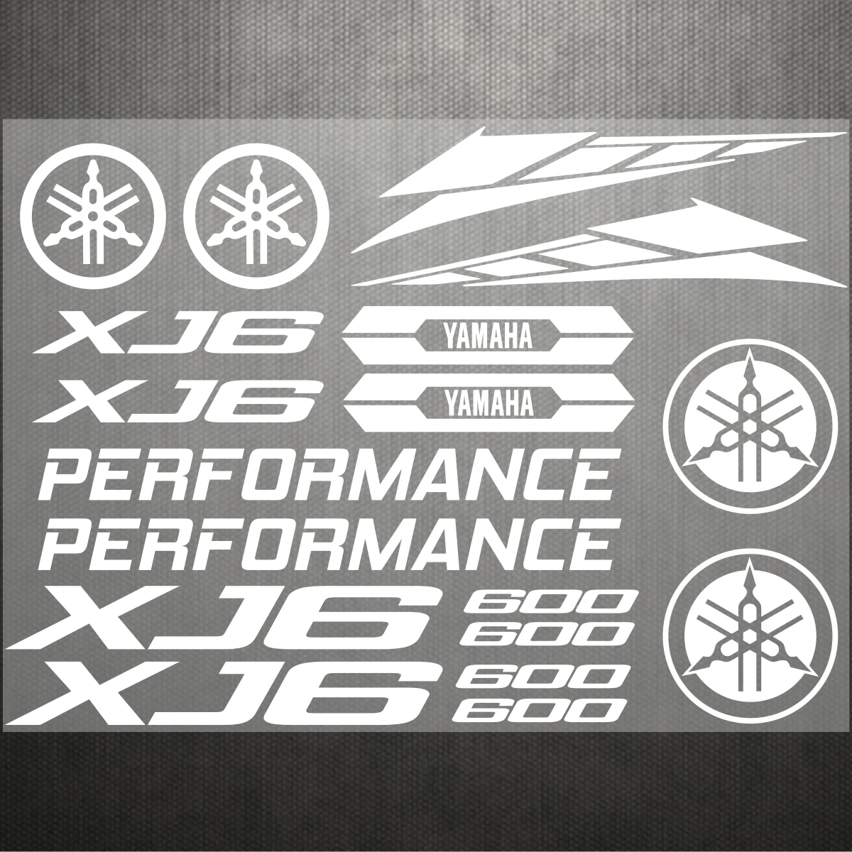 Vinyl Yamaha Sticker XJ6 Logo Motorcycle Decal Sticker - AliExpress ...