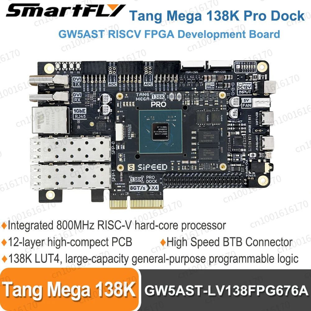 Sipeed-Tang-Mega-138K-Pro-Dock-GOWIN-GW5AST-RISCV-FPGA-geli-tirme ...