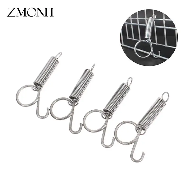 10pcs-lot-Multipurpose-Spring-Animal-Cage-Latches-Lock-Spring-Rabbit ...