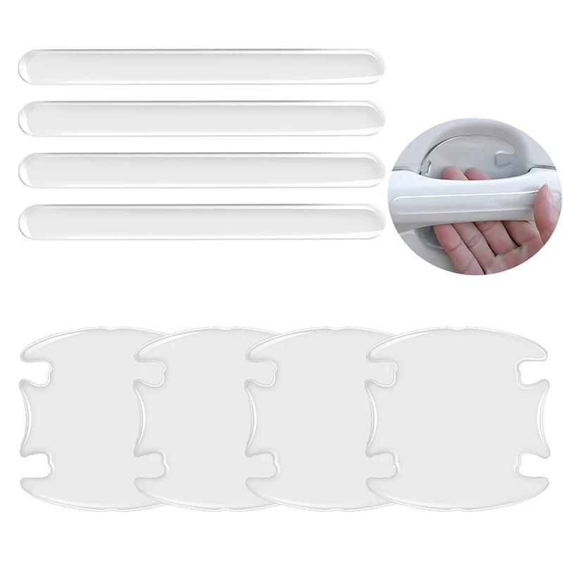 Car Door Handle Bowl Scratch Protective Stickers Invisible Cars Sticker ...