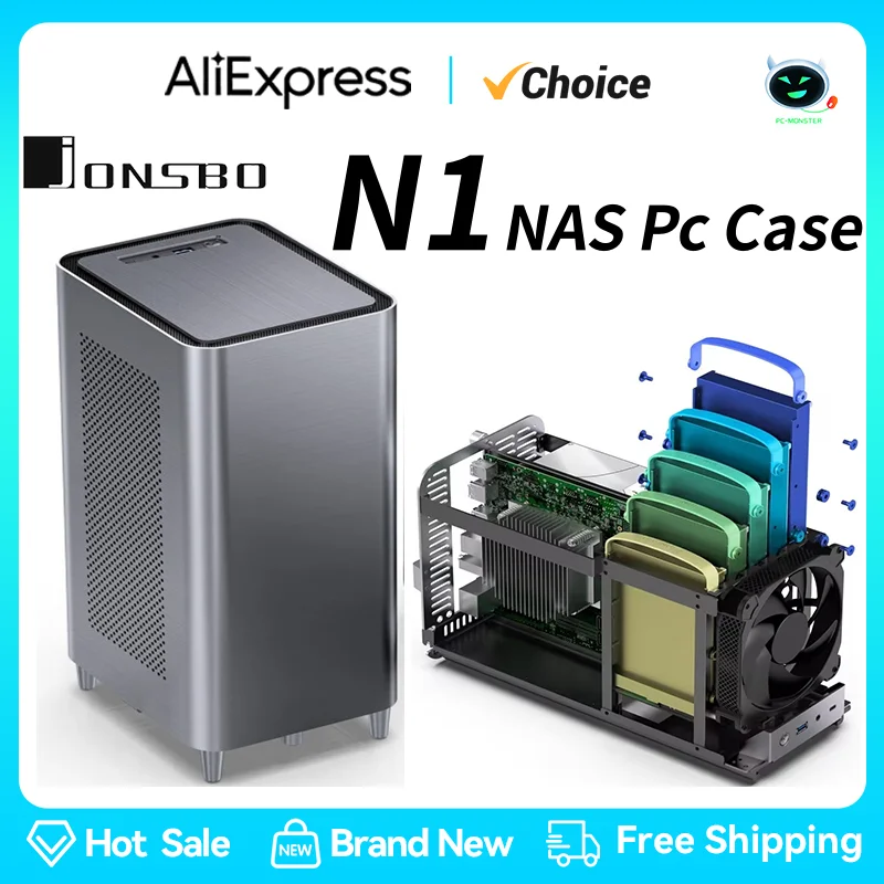 JONSBO-N1-Small-Chassis-NAS-PC-Case-Storage-All-in-One-Server ...