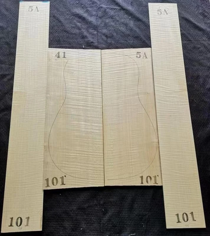 Custom-5A-Flamed-Maple-Wood-AAAAA-Tiger-Stripe-Maple-Back-and-Sides-5A ...