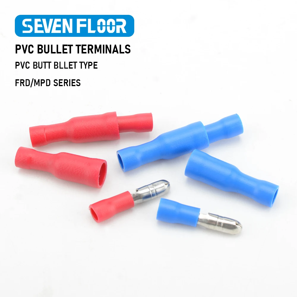 50pair-100pcs-Crimp-Terminal-Electric-Quick-Splice-Wire-Terminals ...