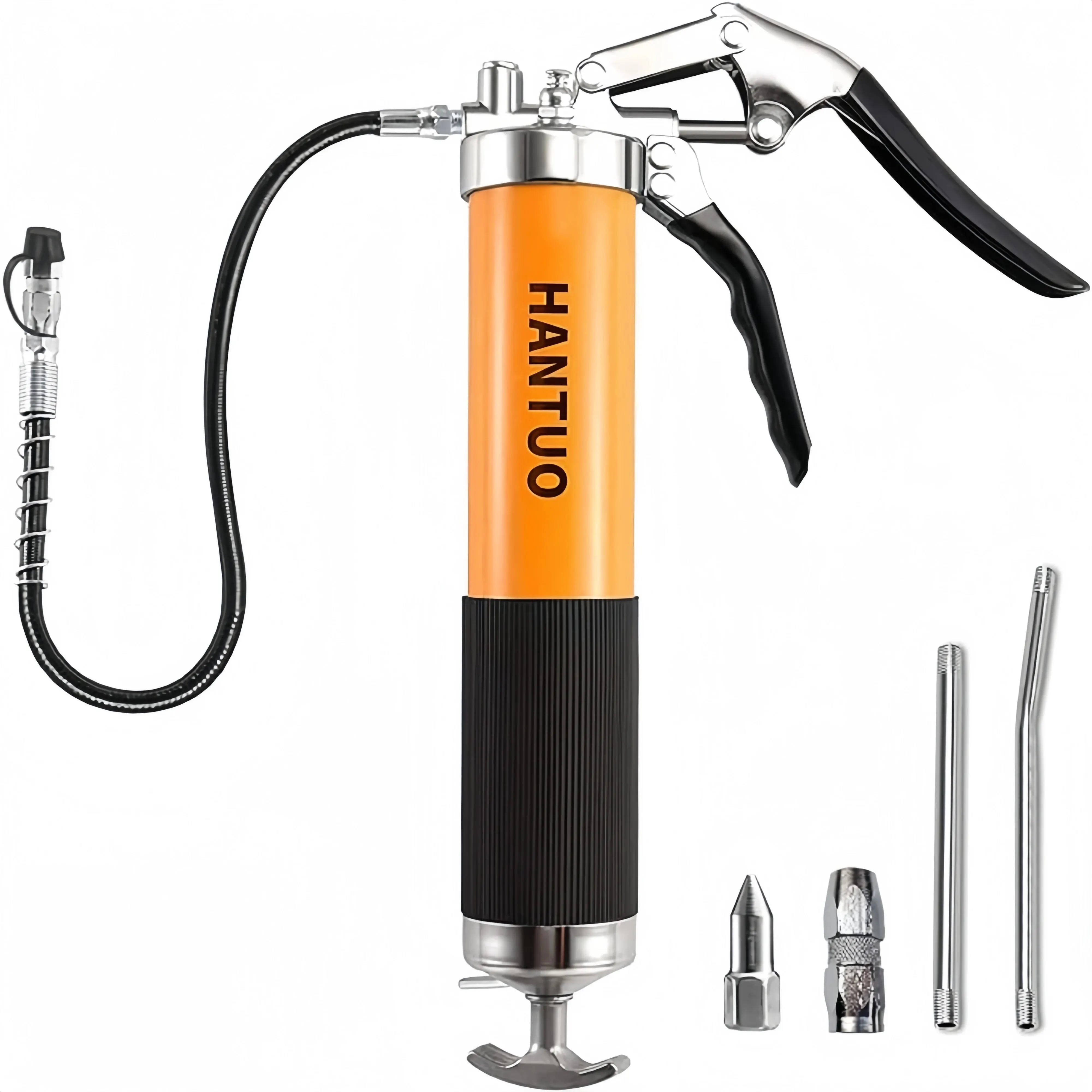 Bomba De Engrase Manual Pistola Engrasadora Neumática 7000 PSI - Con ...