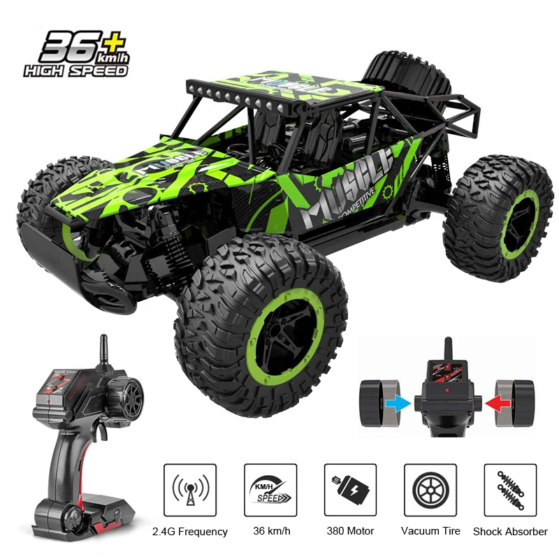 JTY-Toys-Bigfoot-RC-Truck-36km-h-High-Speed-Remote-Control-Climbing-Car ...