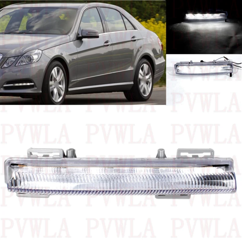 Left-Side-Front-LED-DRL-Daytime-Running-Fog-Lights-Lamp-A2049068900-For ...