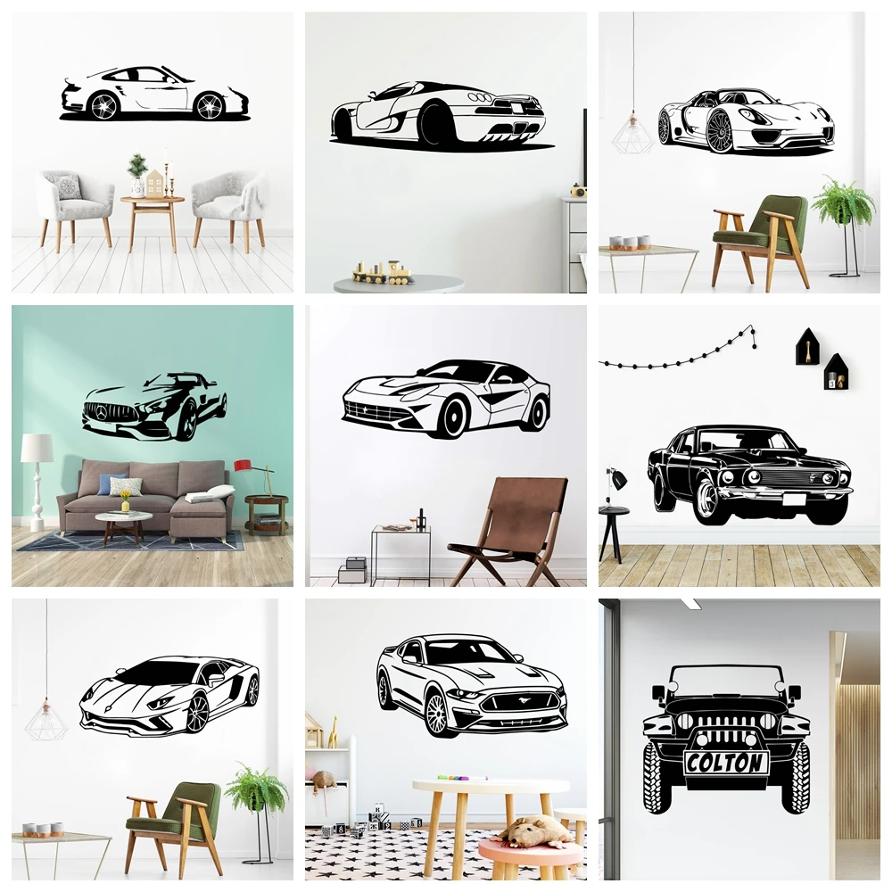 1pc-Car-Self-Adhesive-Vinyl-Wallpaper-Sticker-For-Living-Room ...