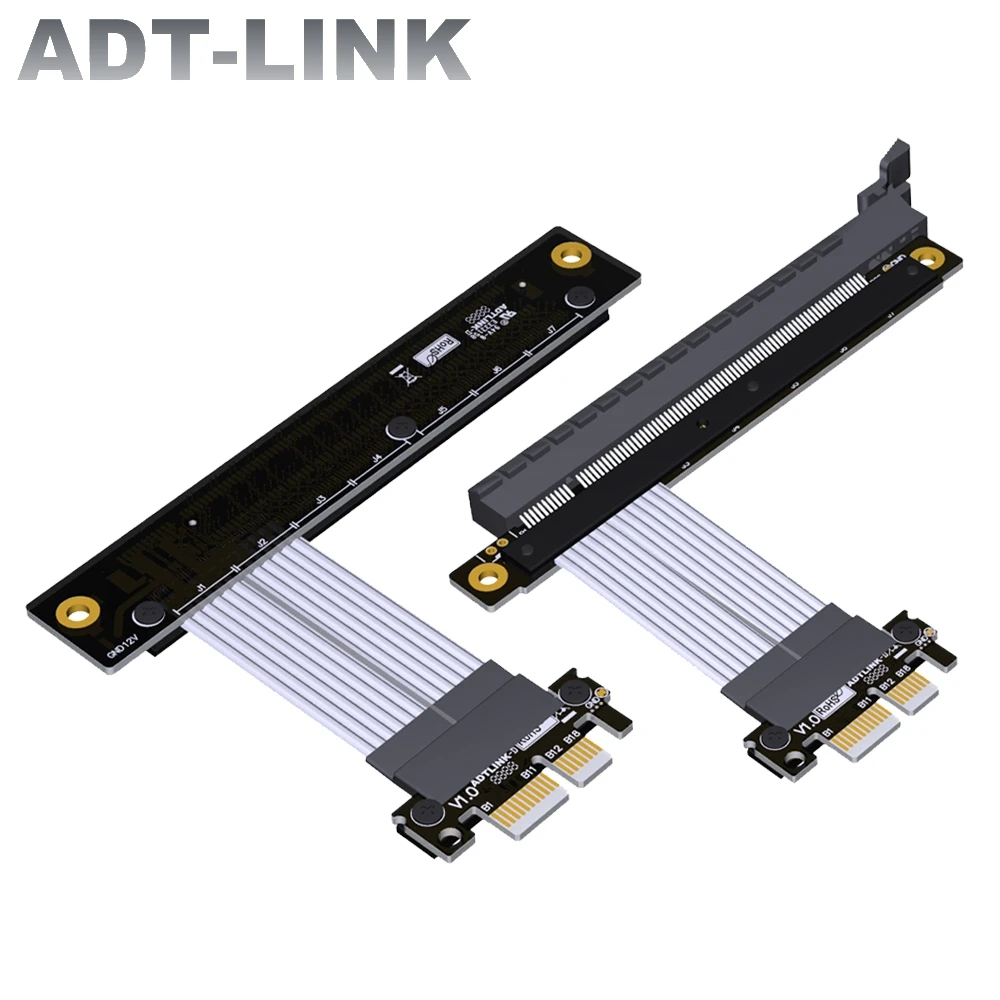 ADT Riser PCIe 4.0 x16 To x1 Extension Cable PCIE 4.0 Mining Adapter ...