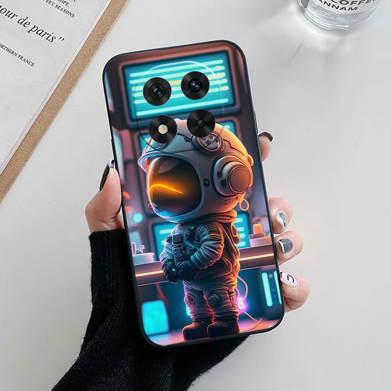 Для Xiaomi Redmi Note 14 Pro 4G чехол с милым мультяшным цветком ...