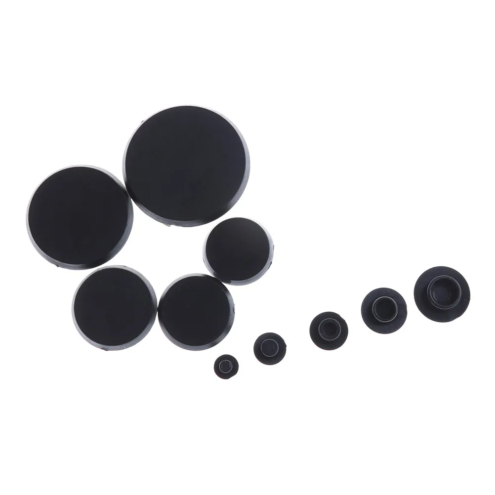 10PCS-M5-24-Practical-Black-Hex-Socket-Fasteners-Screws-Covers-Caps ...