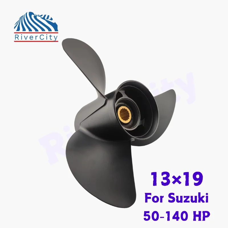 Boat-Propeller-13-19-For-Suzuki-50hp-70hp-90hp-115hp-140hp-Outboard ...