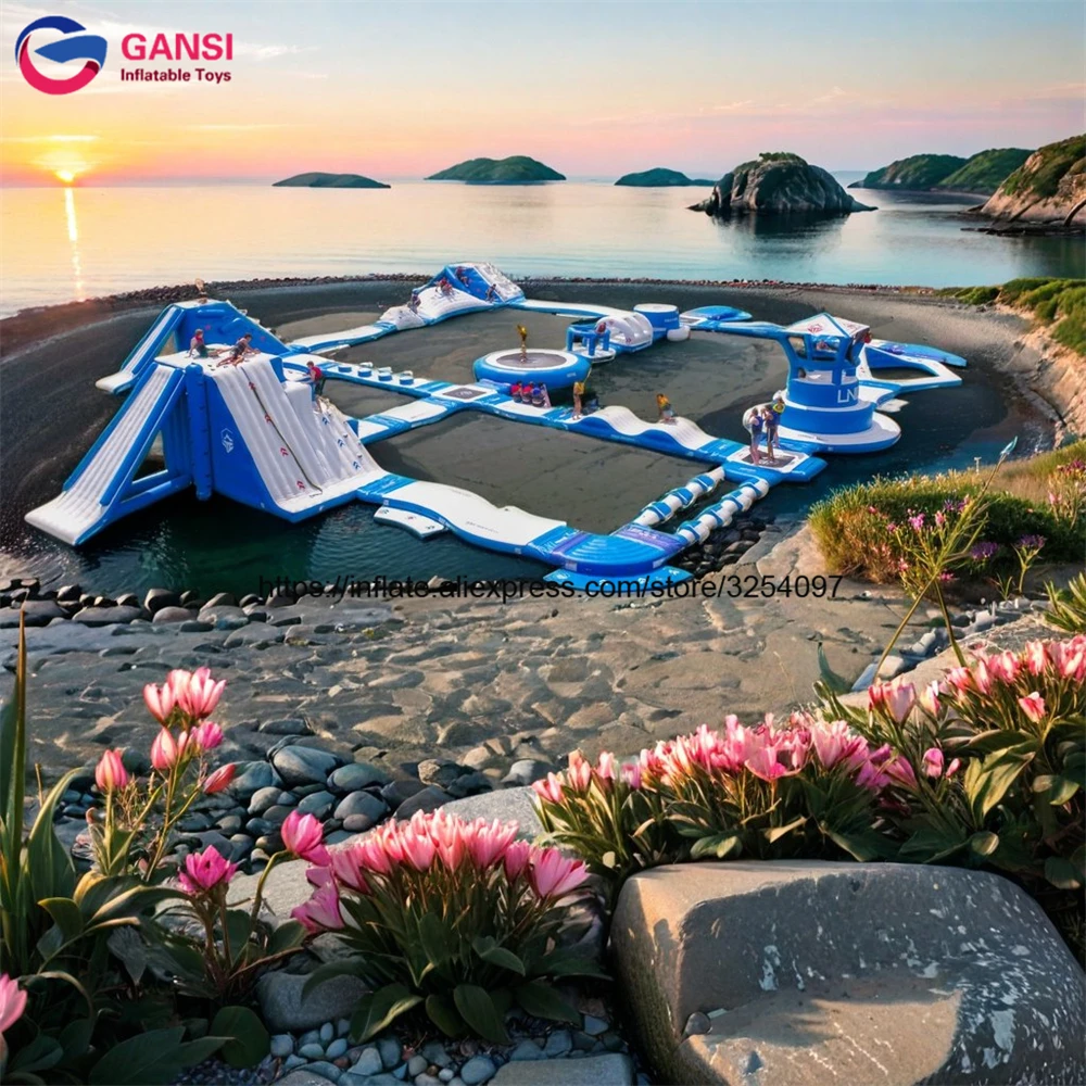 Commerical-Use-Large-Floating-Obstacle-Course-Giant-Inflatable-Water ...