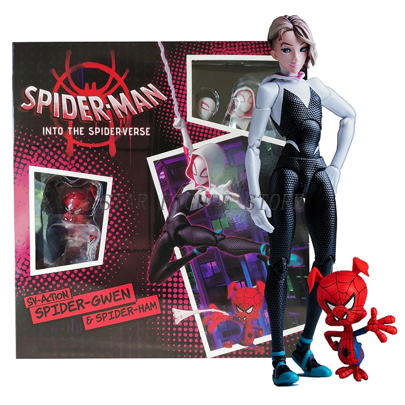 13cm-Sv-Action-Gwen-Stacy-Action-Figure-PVC-Collection-Sentinel-Marvel ...