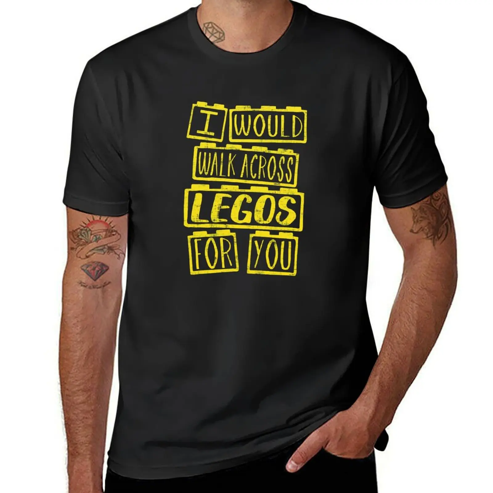 I Would Walk Across Legos For You T-Shirt summer tops hippie clothes ...