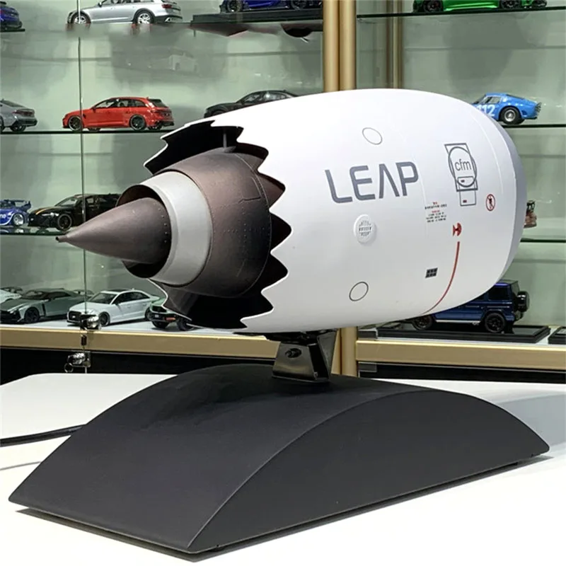 1:12 Leap-1B 737max 시리즈 항공기 터빈 엔진, 이동식 금속 모델