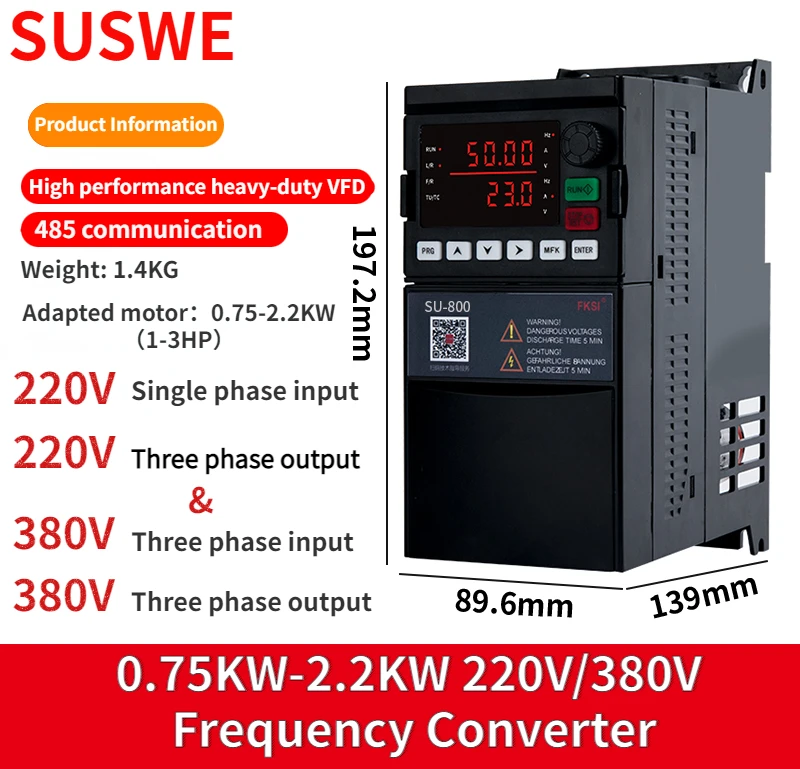 SU800-inversor-VFD-de-alto-rendimiento-convertidor-de-frecuencia-Variable-para-Motor-trif-sico ...