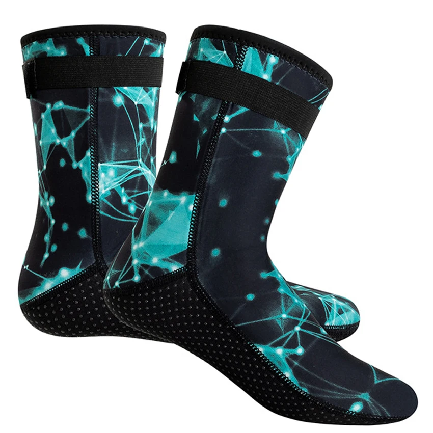 Men-Women-Wetsuit-Socks-3mm-Neoprene-Thermal-Diving-Socks-Anti-Slip ...
