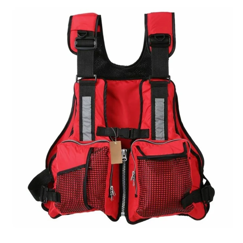 Mesh Life Vest Professional Dual-use Multi-function Removeable Life ...