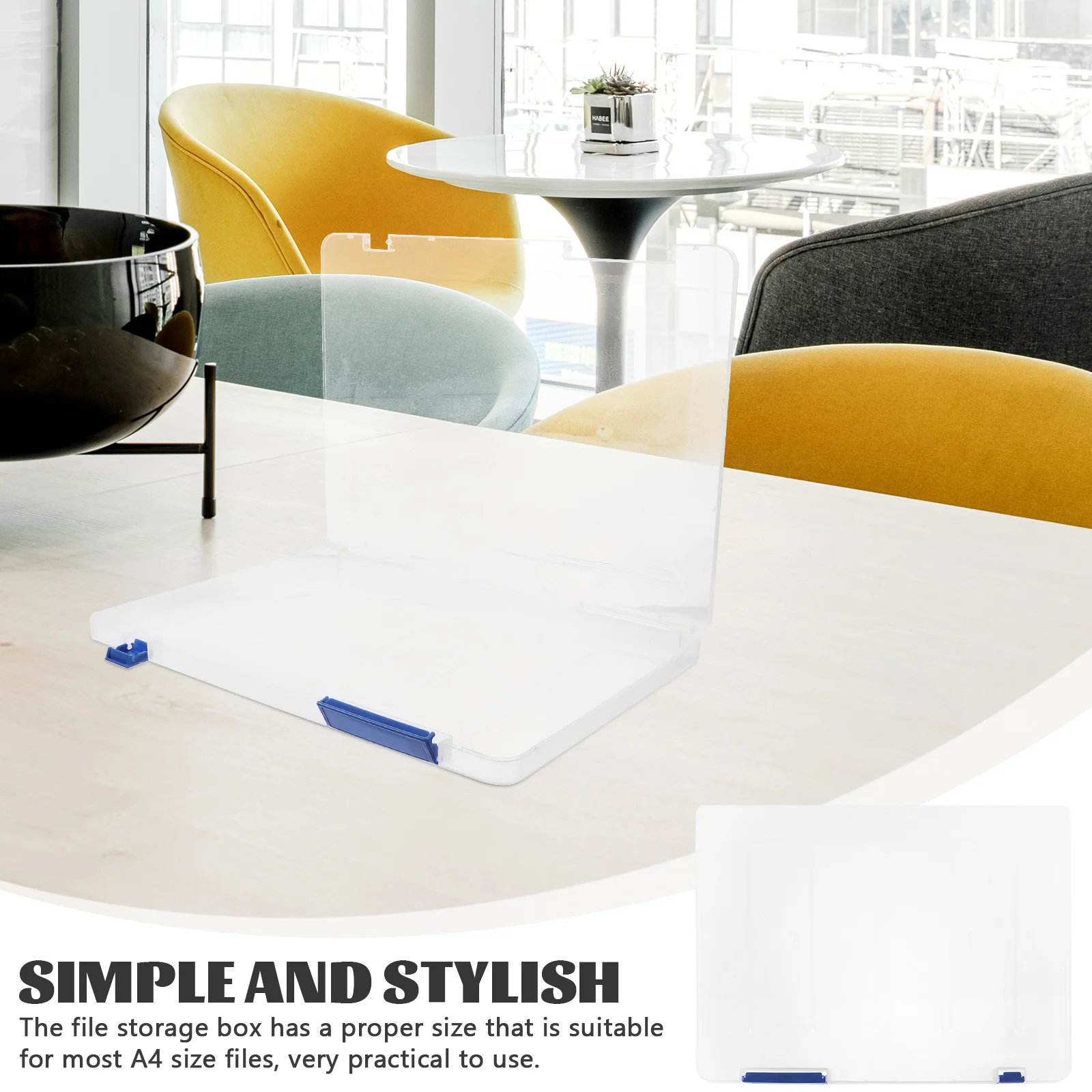 Foldera Portable Project Case File Box Trips Document Protectors ...