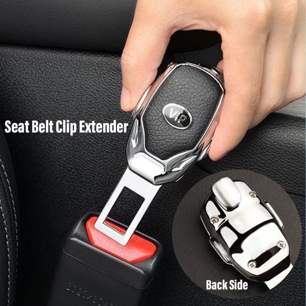 Car-Seat-Belt-Clip-Extender-Plug-Safety-Extension-Buckle-Clasp-Insert ...