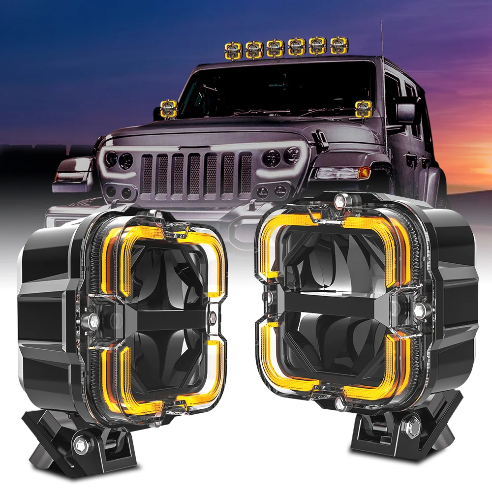 Emark Approved Car Led Work Light Bar for Jeep Offroad Truck 4x4 SUV ...