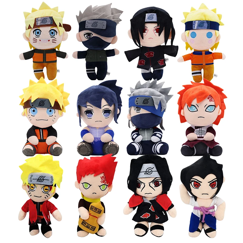 Japan-Anime-Naruto-Series-Plush-Stuffed-Toys-Uchiha-Itachi-Kakashi ...