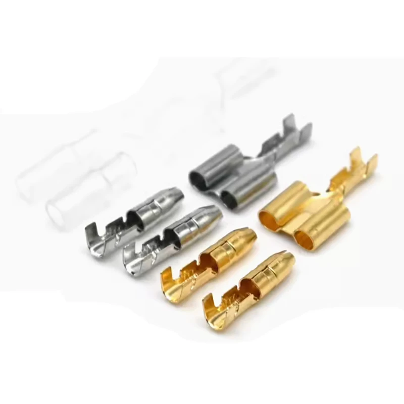 5-50-set-Terminals-4-0-Double-Bullet-Terminal-Car-Electrical-Wire ...