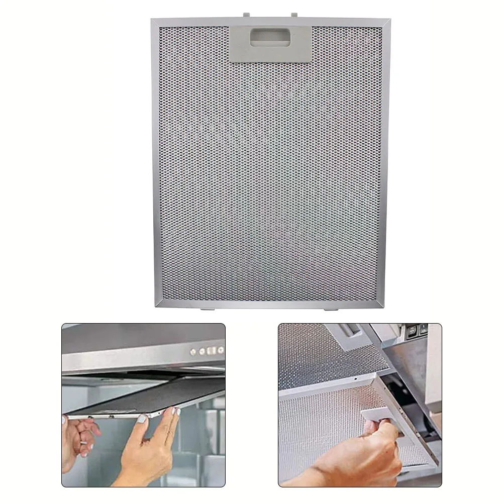 Cooker-Hood-Grease-Filter-Universal-Extractor-Vent-Fan-Metal-Mesh-305-X ...