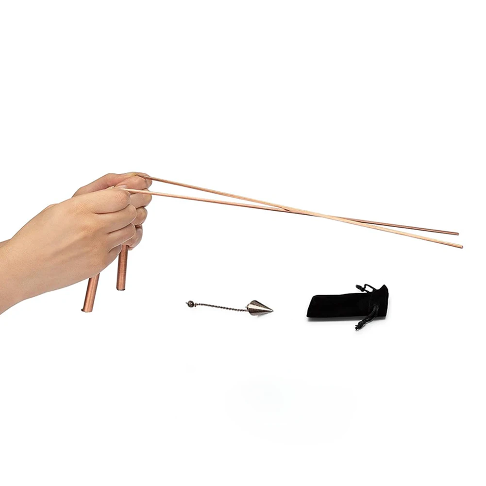 Dowsing Rods Copper Spiritual Copper Telescopic Dowsing Rods Set - 6 Pc ...