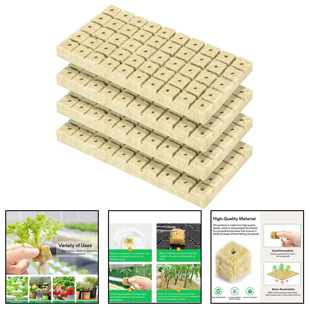 Hydroponic-Board-Grow-Media-Cubes-Nursery-Block-Plant-Cubes-Soilless ...