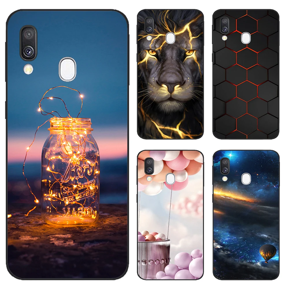 For-Samsung-Galaxy-A40-Case-2019-Silicon-Soft-TPU-Phone-Cover-Back-Case ...