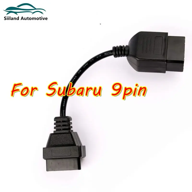 Professional-For-Subaru-9pin-cable-OBD1-to-obd2-16-pin-lead-Diagnostic ...