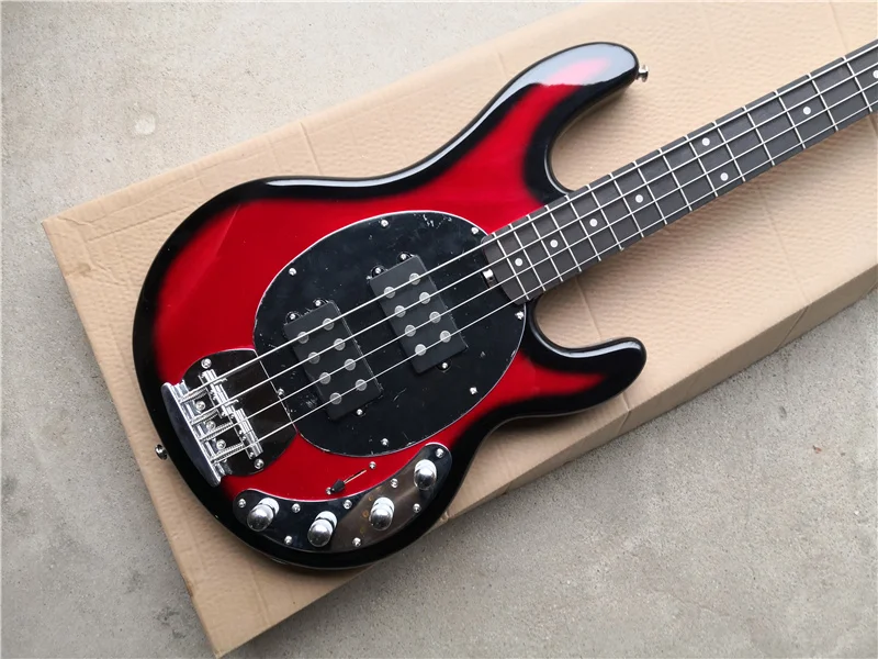 Music-Man-4-Strings-Baixo-el-trico-MusicMan-vermelho-Active-Pickups-62 ...