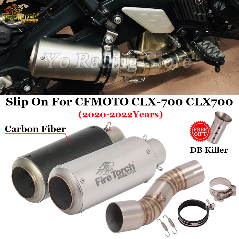 Slip-On-For-CFMOTO-CLX-700-CLX700-CLX-700-2020-2022-Motorcycle-Exhaust ...