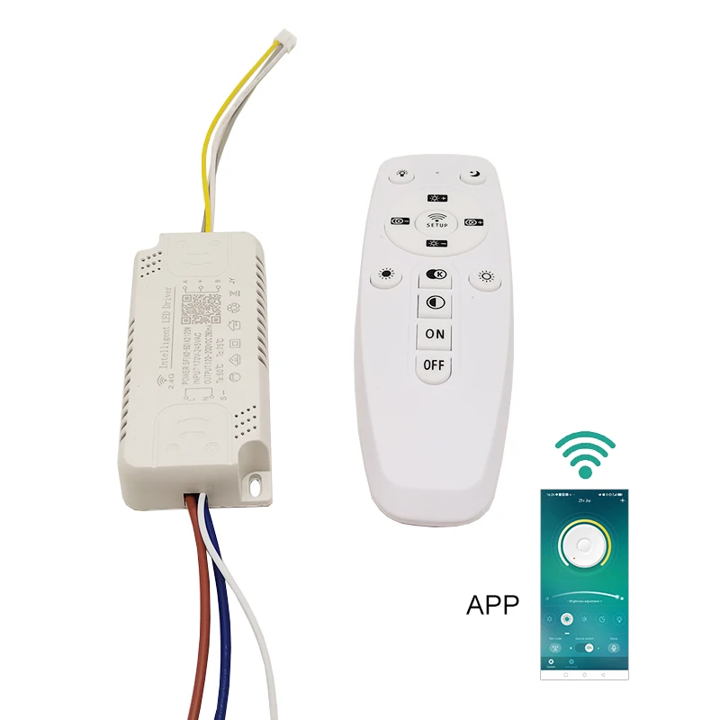 Intelligent LED Driver SF(40-60W)X2 120W APP&2.4G Remote Control ...