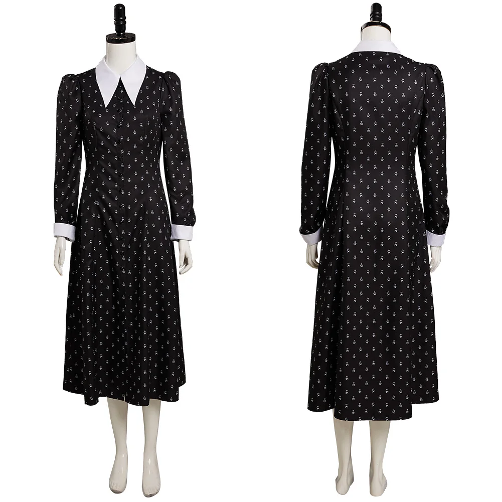 Film Addams Family Wednesday Addams Cosplay Costume - AllCosplay.com
