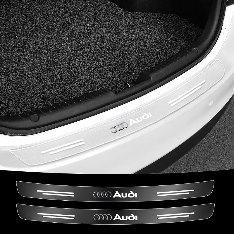 Car-Rear-Bumper-Trunk-Guard-Stickers-Accessories-For-Audi-Sline-TT-Q2 ...