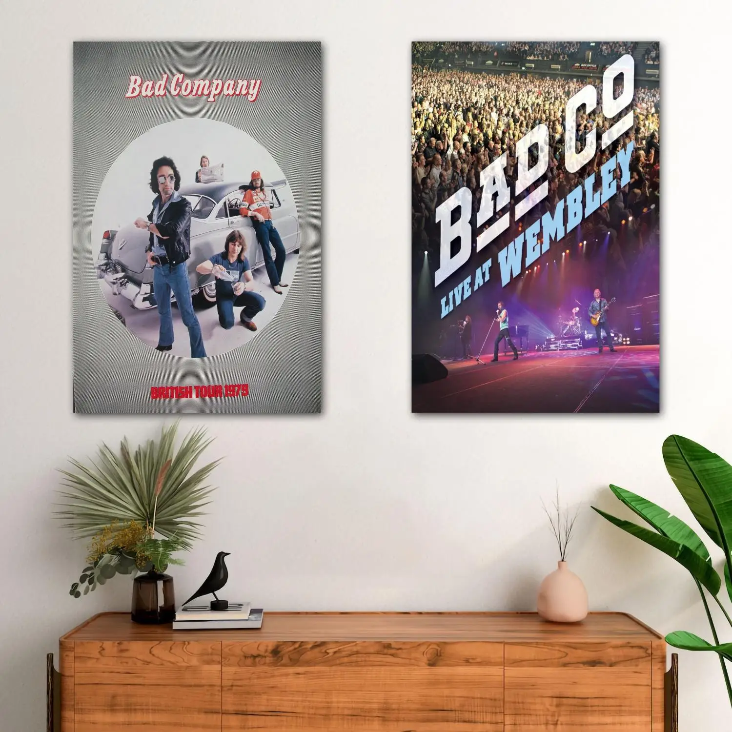Bad Company Band Wall Art Canvas Posters Decoration Art 24x36 Poster ...