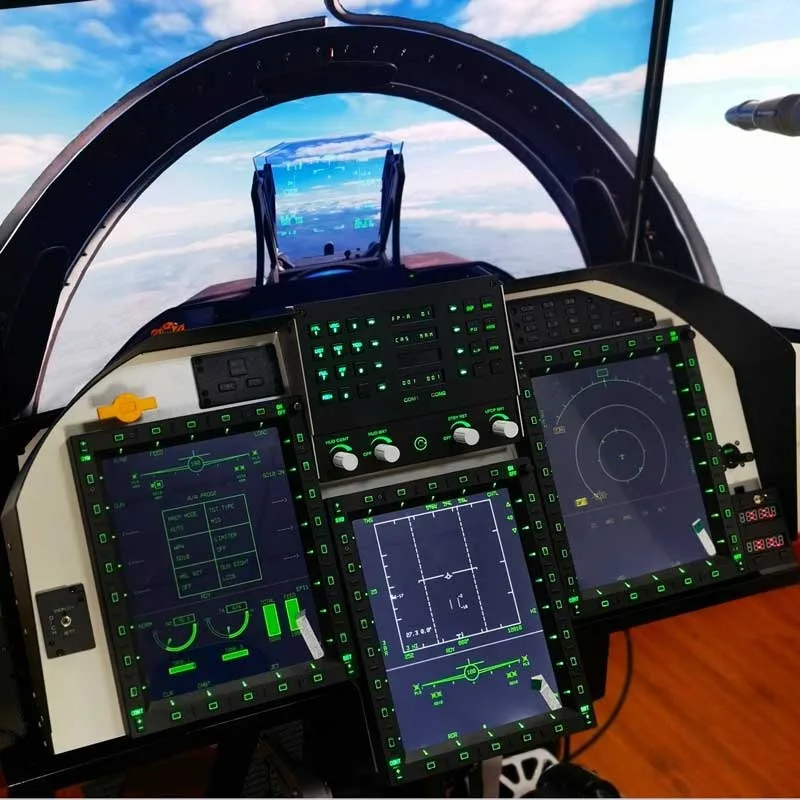 Xiaolong-JF-17-MFCD-UFCP-simulation-flight-instrument-MFD ...
