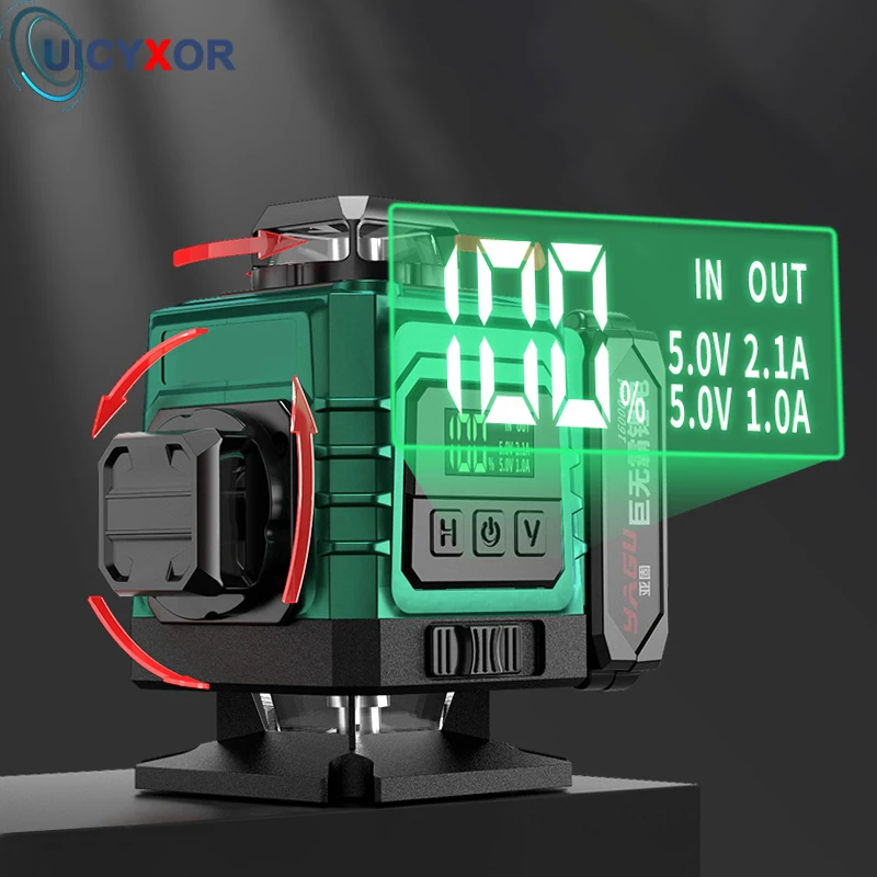 3D-4D-Laser-Level-With-Remote-Control-12-16-Lines-Horizontal-And ...