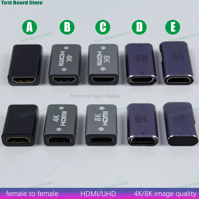 1Pce-8K-HDMI-female-to-female-converter-HDMI2-1-4K-HDMI-female-head ...