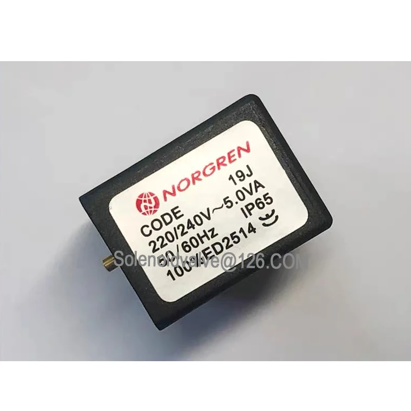 NORGREN-Solenoid-Valve-Coil-19J-Coil-AC220V-5VA-183J-Coil-24VDC-0-25A ...