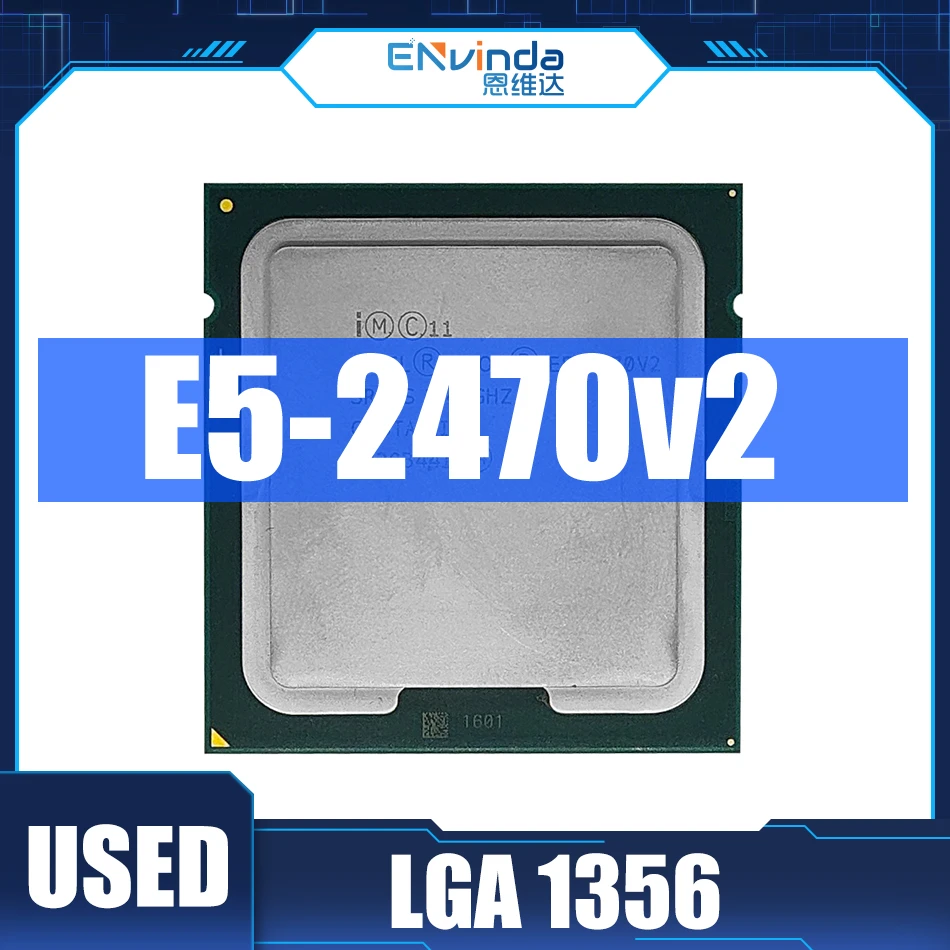 Used Original Intel Xeon E5 2470v2 Processor Ten-core Twenty-thread Lga ...