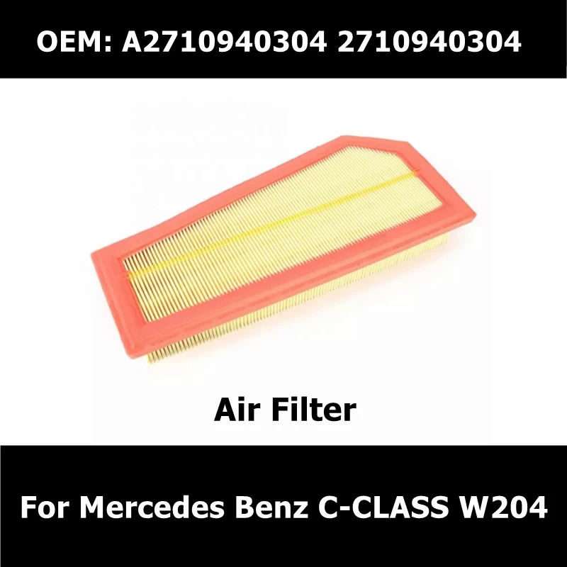 OEM A2710940304 2710940304 Air Filter For Mercedes Benz C-CLASS W204 ...