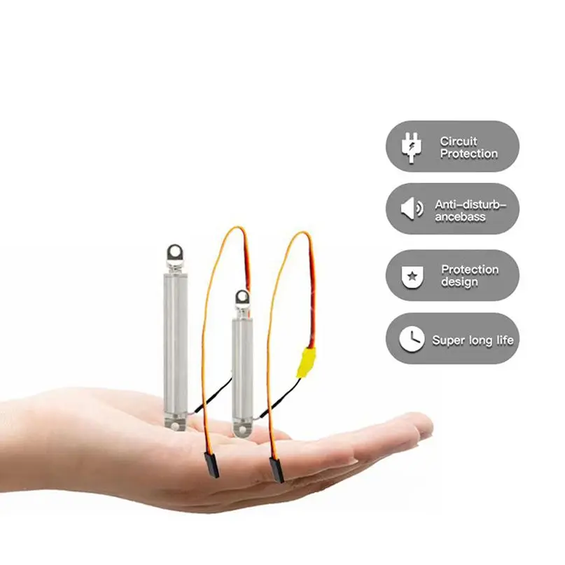 Electric-Linear-Push-Rod-Simulation-Cylinder-With-Universal-Joint-Servo ...